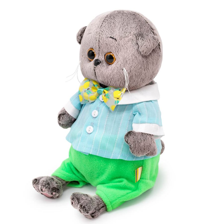 Игрушка мягкая BASIK baby Басик BABY в костюмчике с галстуком-бабочкой ...