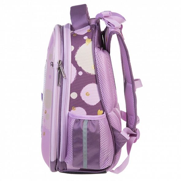 Рюкзак 2отд. Ergonomic Classic Обнимашки 37х29х17см светоотражающий HATBER NRk_71026 (жен ...