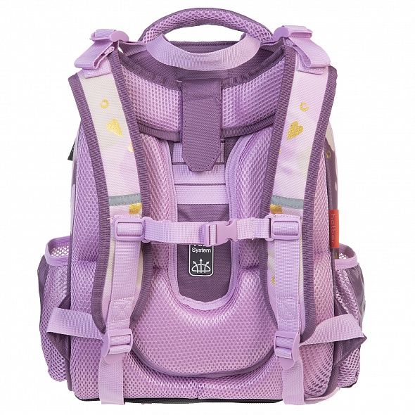 Рюкзак 2отд. Ergonomic Classic Обнимашки 37х29х17см светоотражающий HATBER NRk_71026 (жен ...