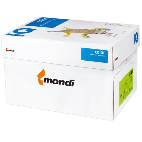 Бумага для ксерокса А4 100л IQ Neon зеленый неон 80г/м2 INTERNATIONAL ...