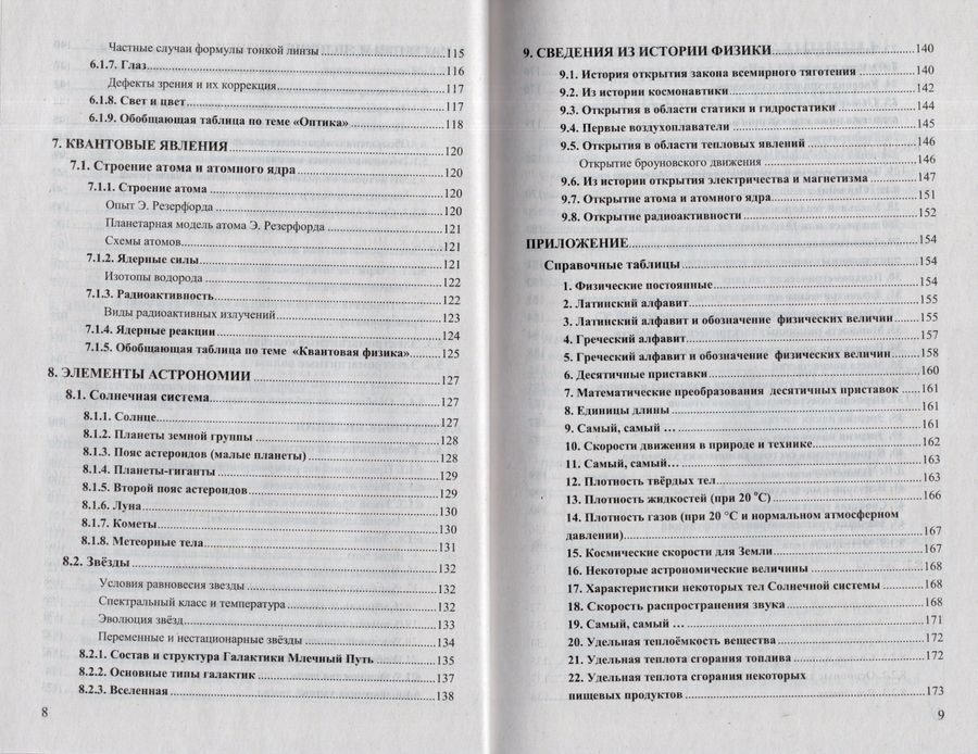 Справочник по физике. 7-9 классы - Громцева О.И. | Купить с доставкой в ...